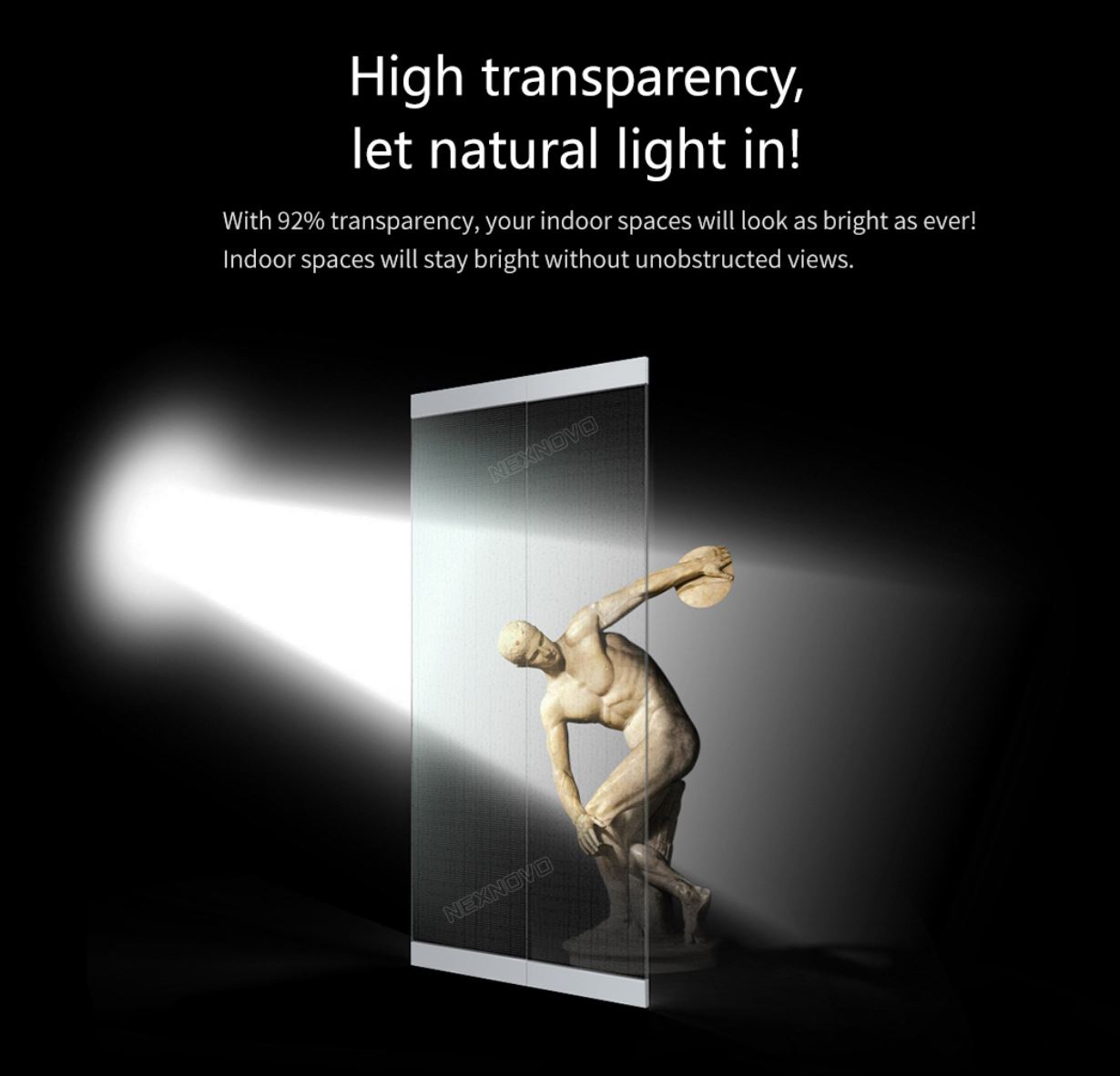 Transparent LED Screen - Good Quality Customizable Displays